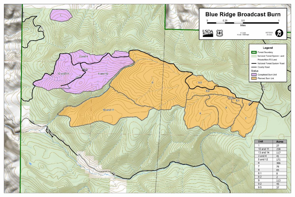 Blue Ridge Prescribed Burn | Northern Colorado Fireshed Collaborative
